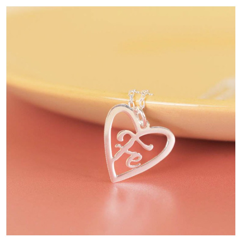 Cadena Fe corazón